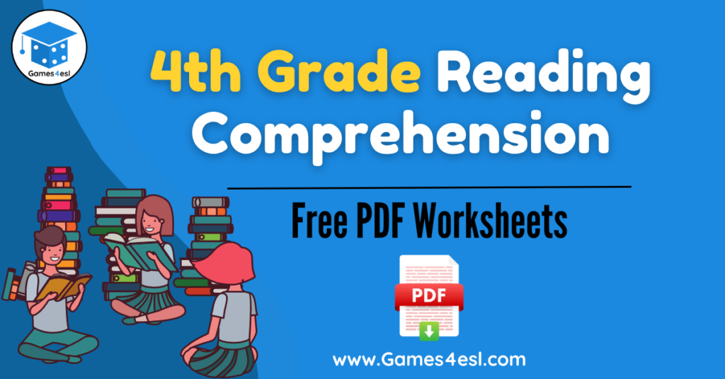 4th-Grade Reading Comprehension Worksheets | Games4esl