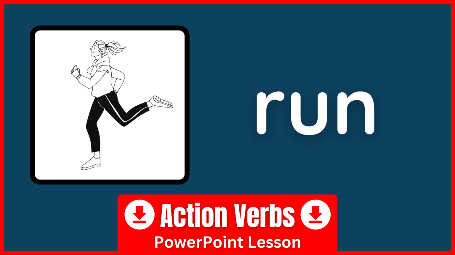 Action Verbs PowerPoint Lesson | Games4esl