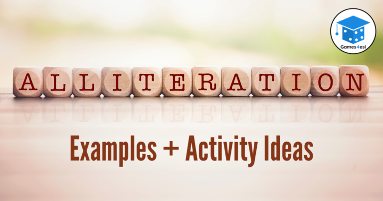 An Easy Guide To Alliteration With Examples And Activity Ideas | Games4esl
