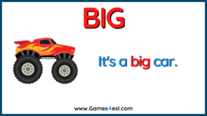 Big And Small PowerPoint Lesson For Kids | Games4esl