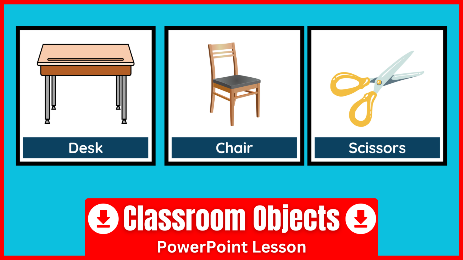 Classroom Objects Powerpoint Games4esl