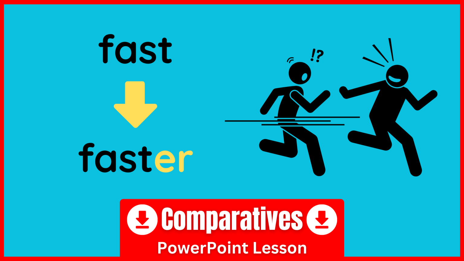 Comparative Adjectives PowerPoint Lesson | Games4esl
