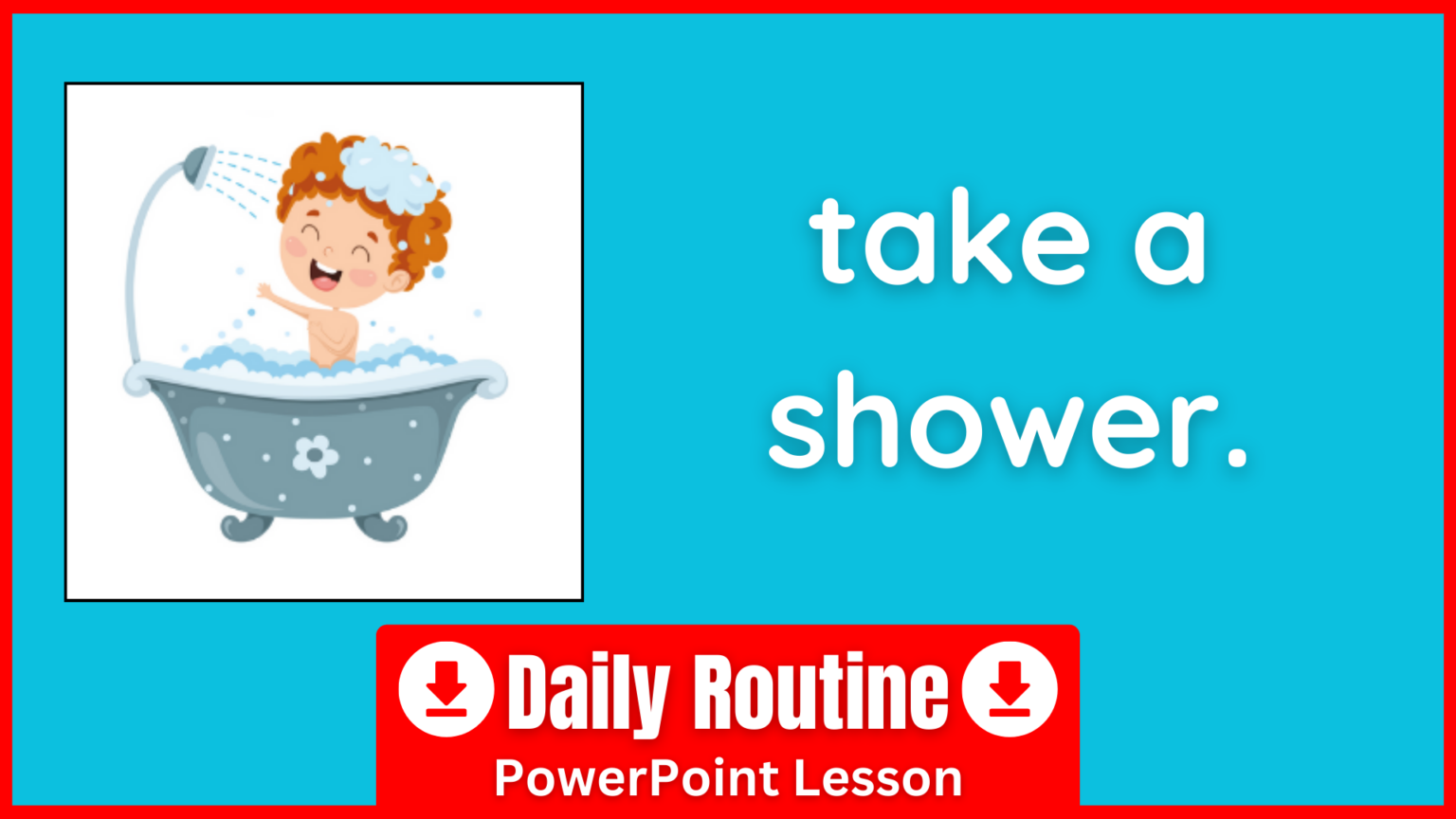 Daily Routines PowerPoint - Teach Daily Activities In English | Games4esl