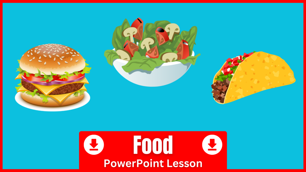 ESL Food PowerPoint Lesson – Teach Vocabulary And Likes And Dislikes ...