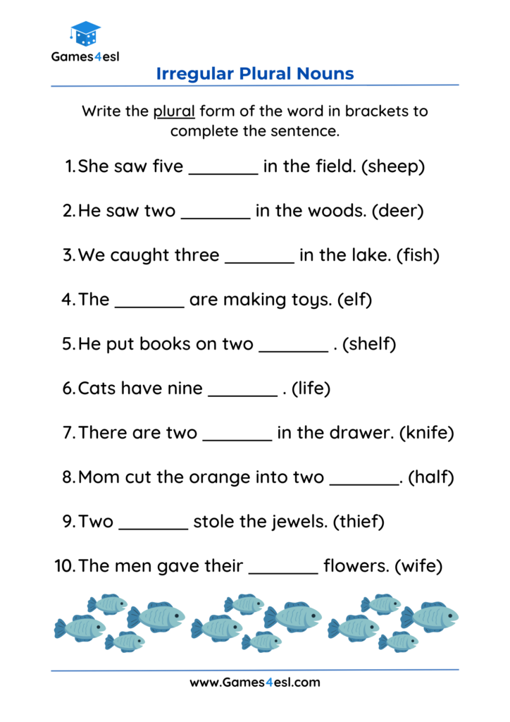 Grade 2 Worksheets | Games4esl