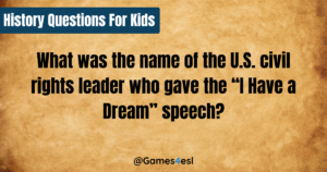 75 Fun And Easy History Questions For Your Next Classroom Quiz | Games4esl