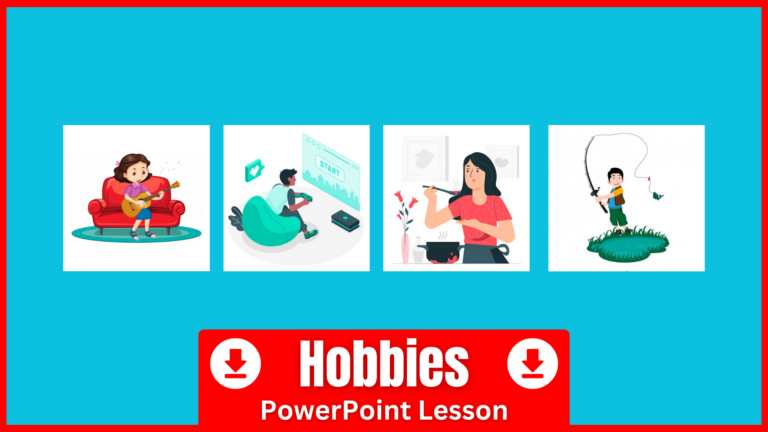 Free Hobbies PowerPoint – ESL Lesson For Beginners | Games4esl