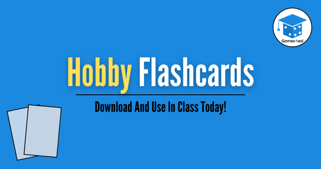 Free Hobbies Flashcards | Games4esl