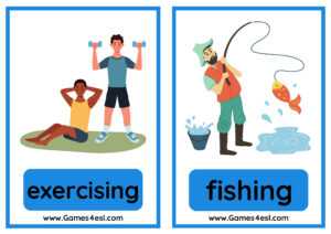 Free Hobbies Flashcards | Games4esl