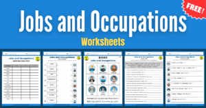 Free ESL Jobs And Occupations Worksheets | Games4esl