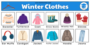 Extensive List Of Clothes: Names Of Clothes In English With Pictures ...