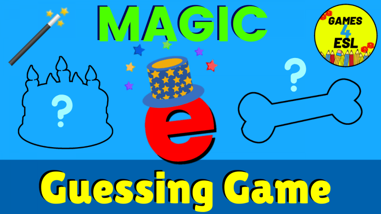 Magic E Words Game (Silent E Phonics Activity) | Games4esl