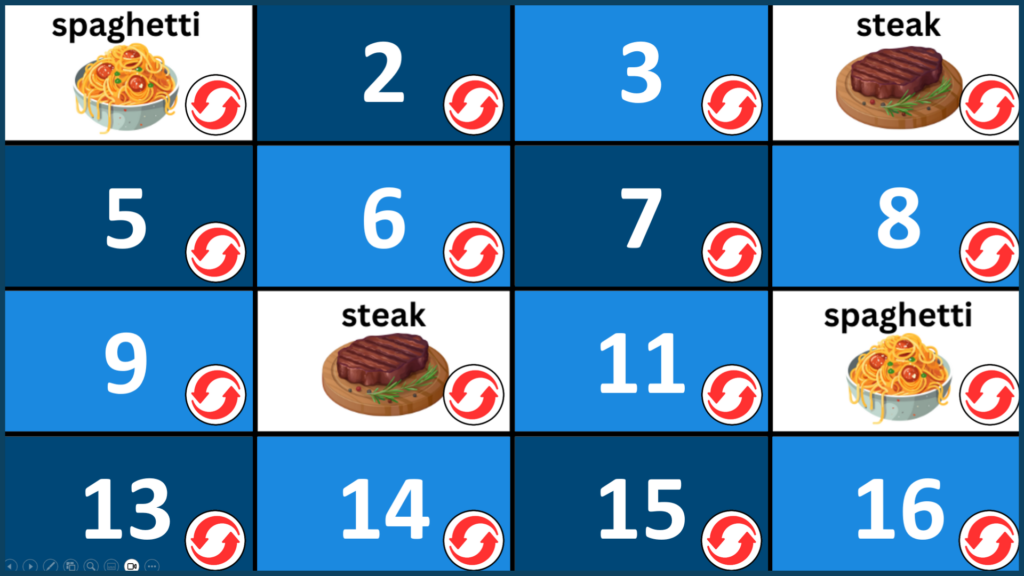 Matching Game PowerPoint: Free Editable Template For Teachers | Games4esl