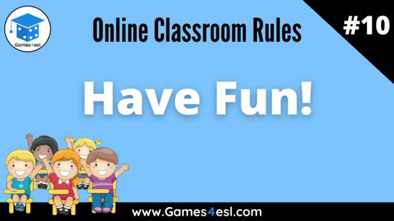 10 Online Classroom Rules For Your Virtual Classroom | Games4esl
