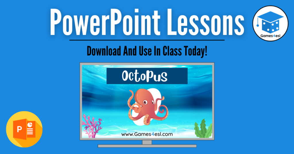 Free PowerPoint Lessons To Teach English | Games4esl