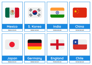 Free Country Flag Flashcards For Kids | Games4esl