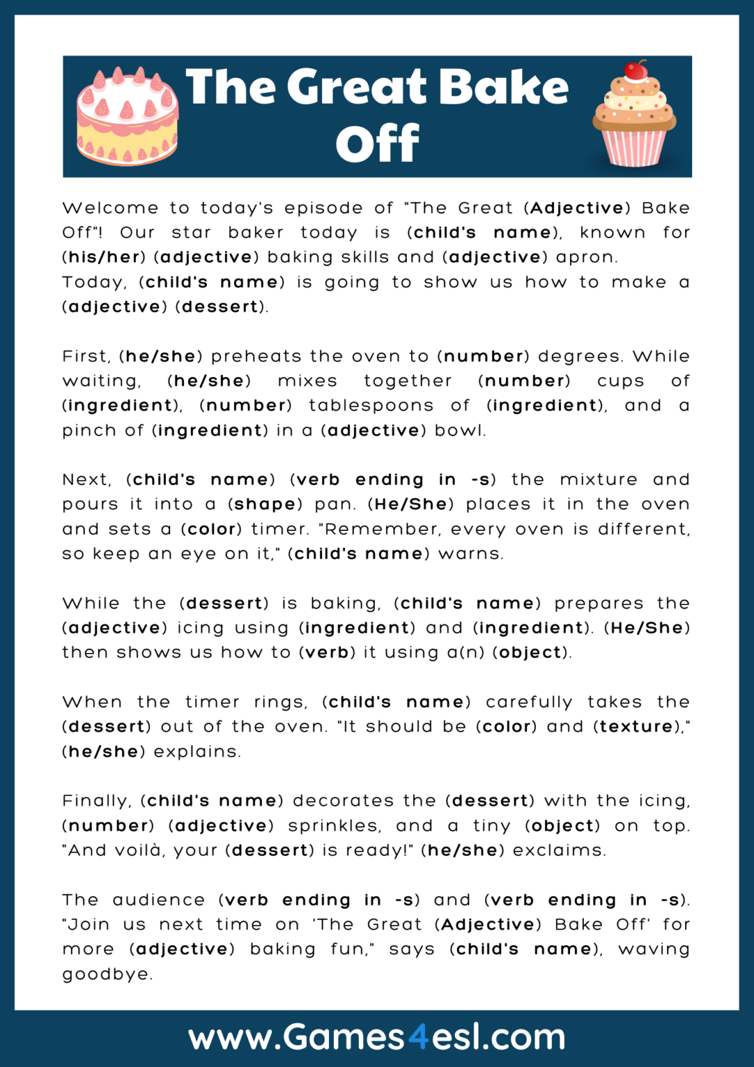 Printable Mad Libs | Unleash Your Students' Creativity With These Incredibly Fun Mad Lib Stories ...