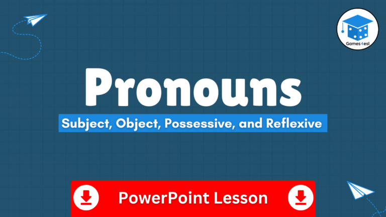 Pronouns PowerPoint Lesson - Subject, Object, Possessive, And Reflexive ...