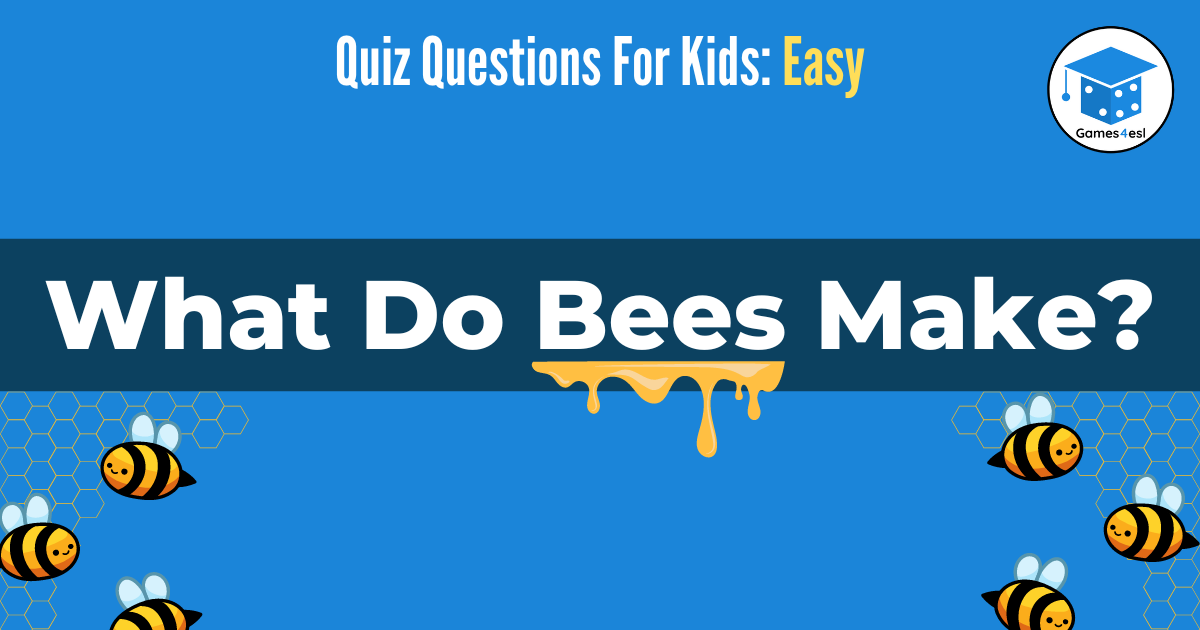 75 Fun Quiz Questions For Kids | Games4esl