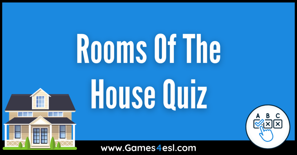 Online Rooms Of The House Quiz | Games4esl