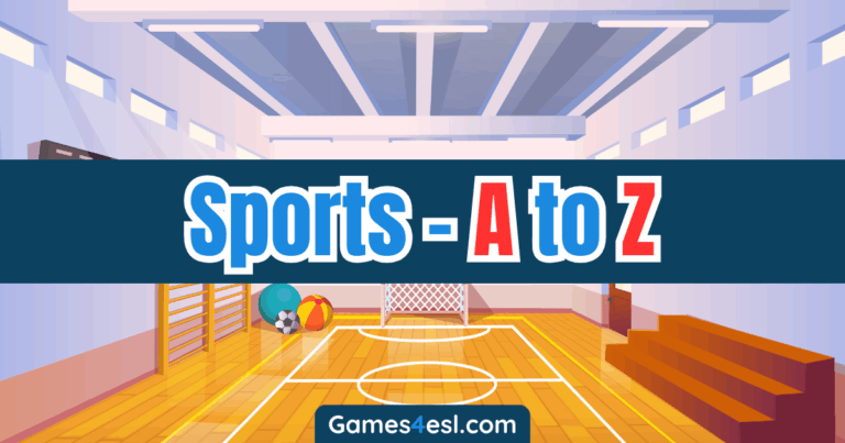 A To Z List Of Sports: Every Sport You Need To Know | Games4esl