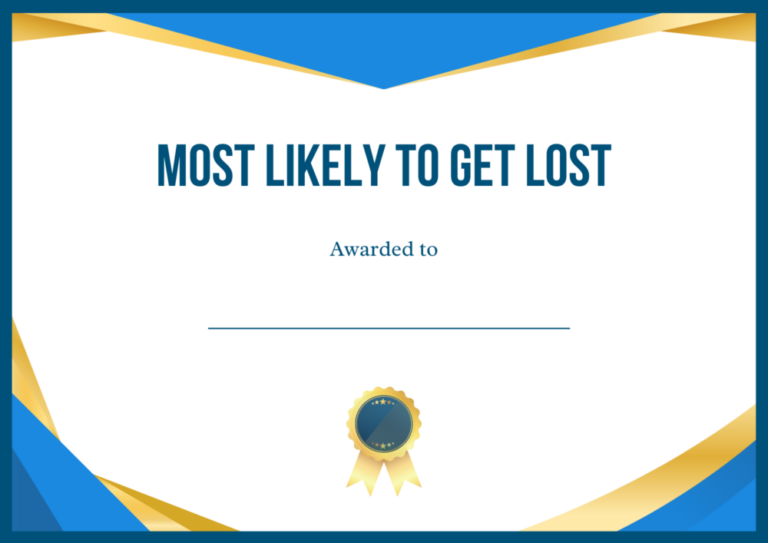 10 Funny Student Awards For Teachers To Give Out (Certificates Included ...