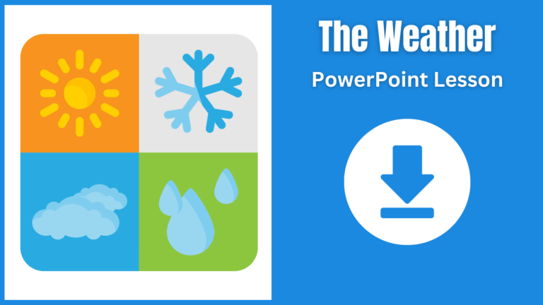 Weather PowerPoint Lesson For ESL Kids | Games4esl