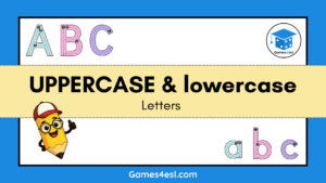 Uppercase And Lowercase Letters PowerPoint | Games4esl