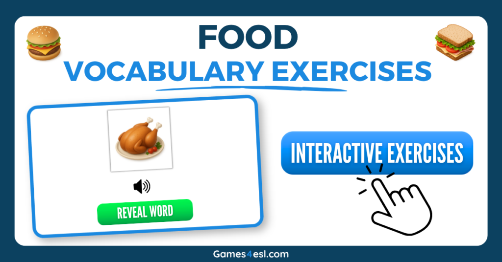 Online English Vocabulary Exercises | Games4esl