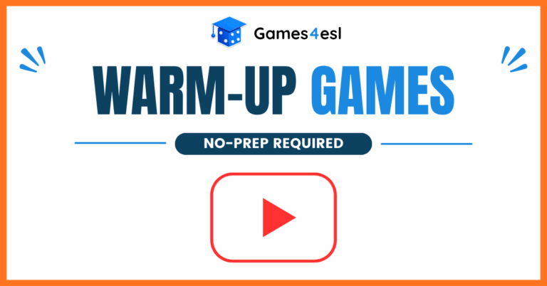 Classroom Warm-Up Games | Games4esl